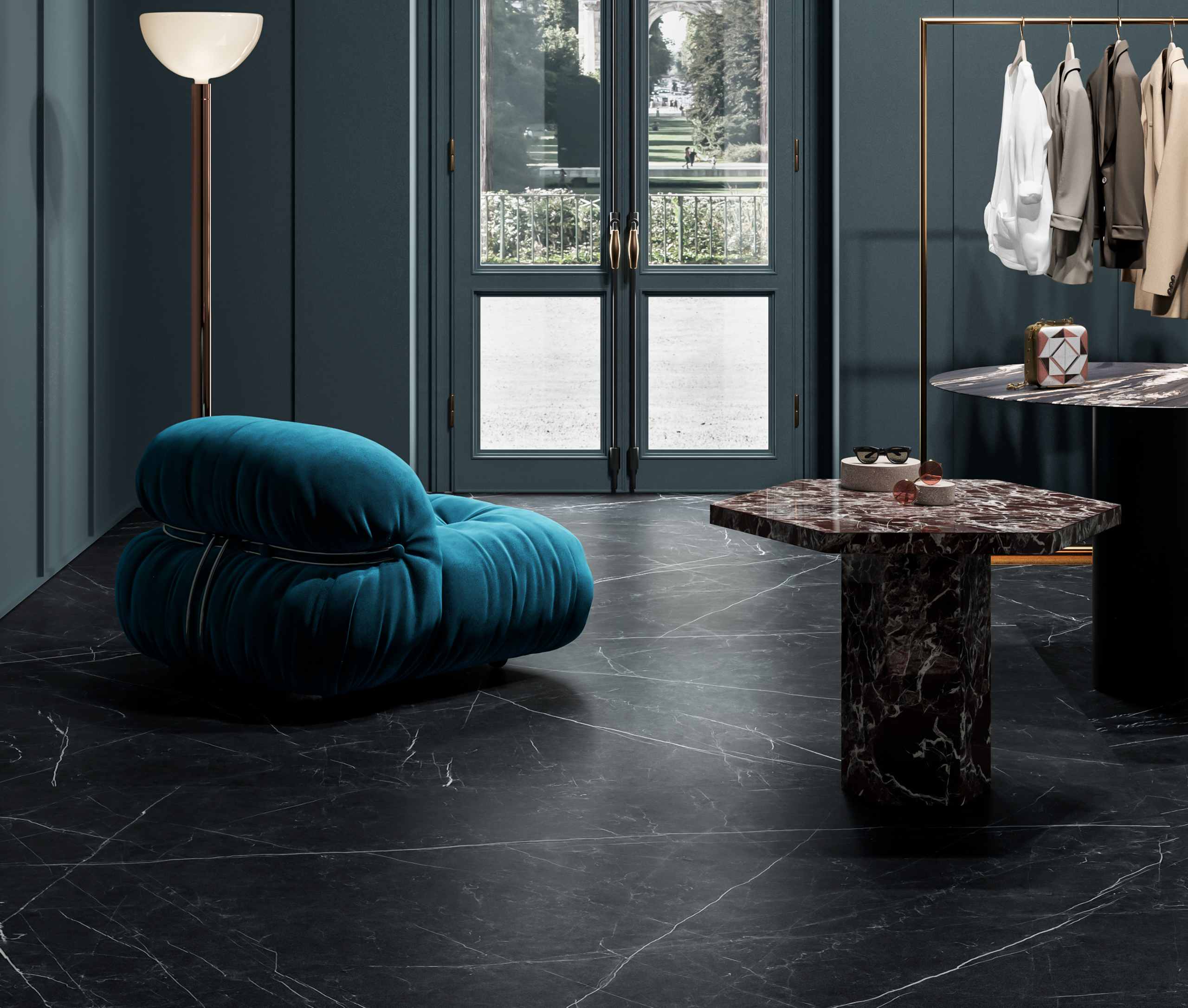Introducing Grandi Marmi. A new marble-effect porcelain tile from Italy.