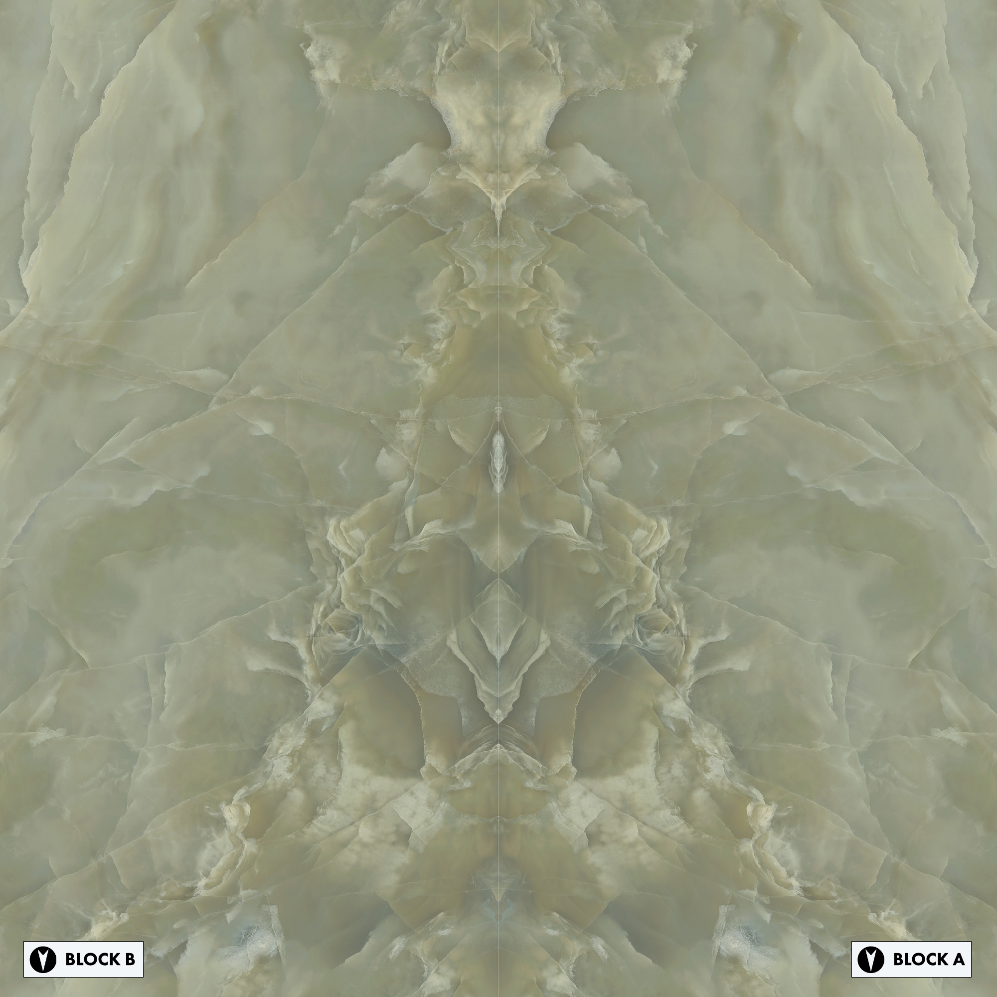 Persian Green - Polished porcelain tile from our Depth 6mm, Extra Large ...