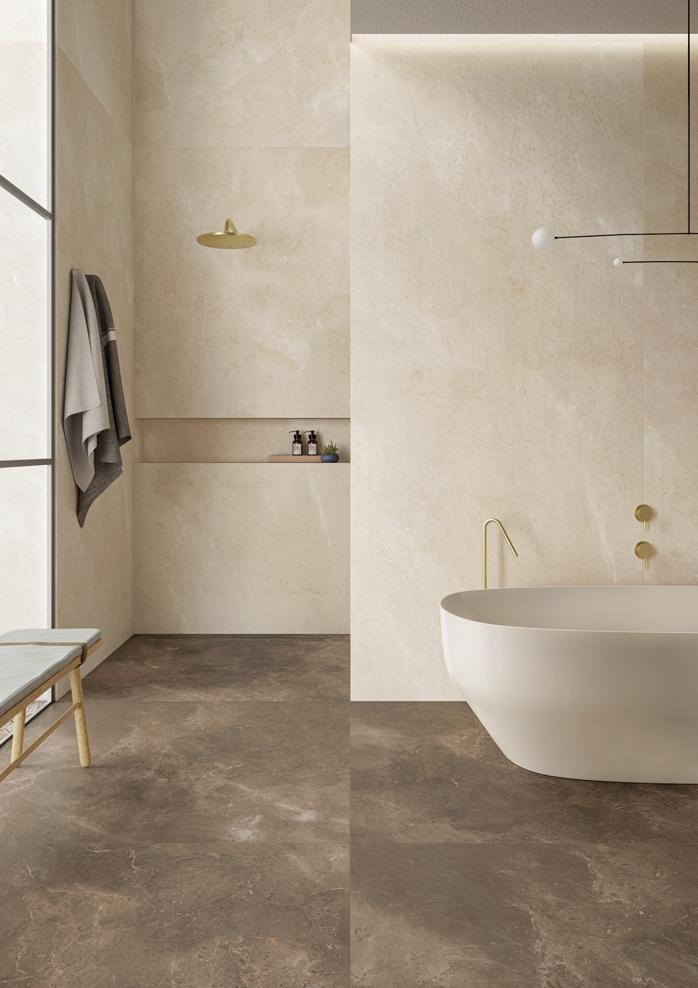 Introducing Anima. A new stone-effect porcelain tile from Italy.