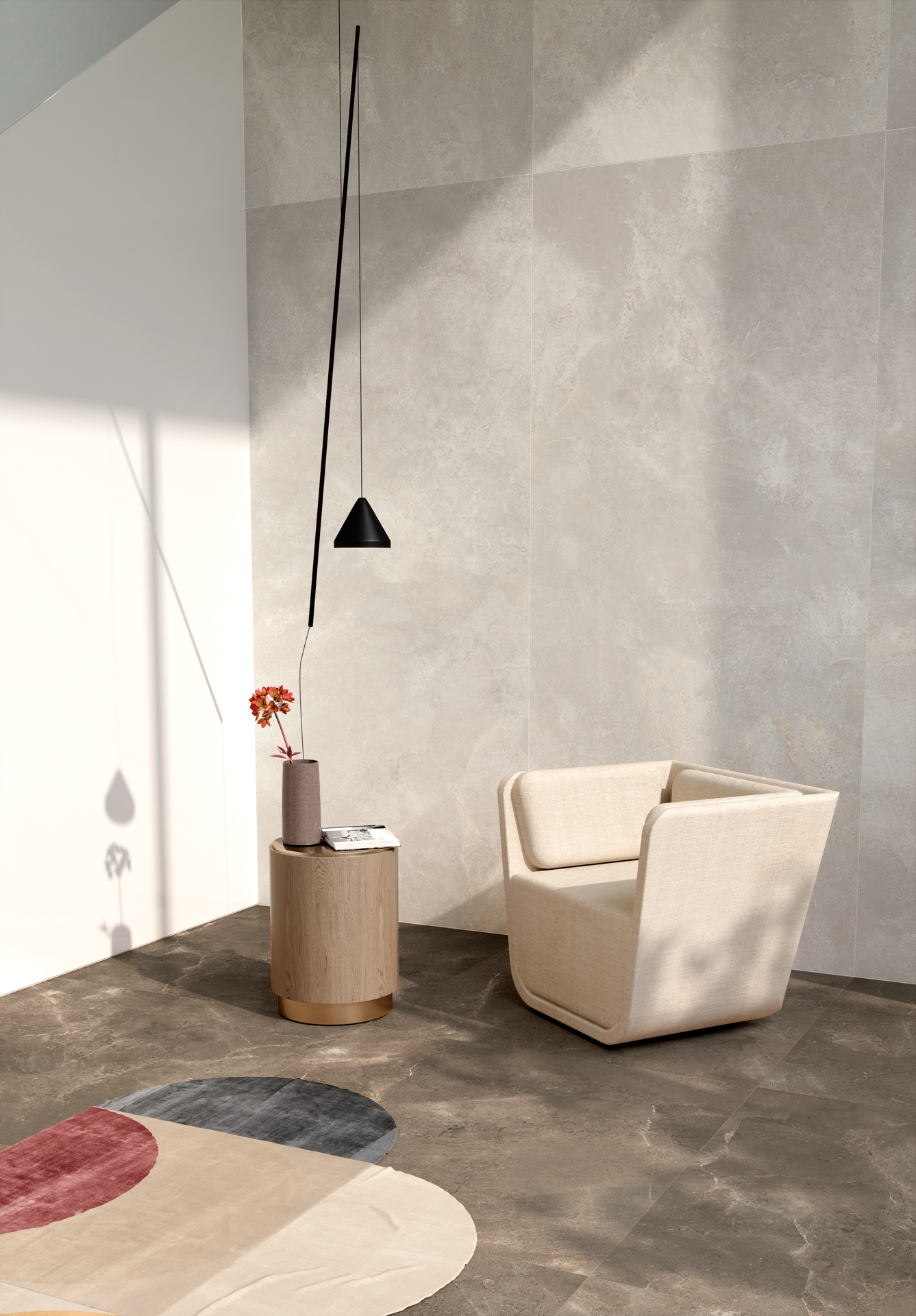 Palladium Grey - Natural is a grey Italian porcelain tile.