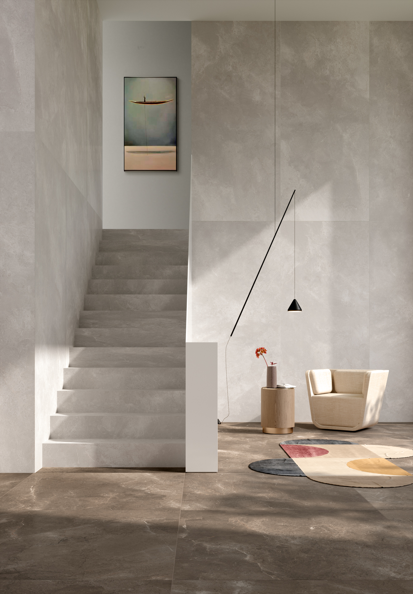 Palladium Grey - Natural is a grey Italian porcelain tile.