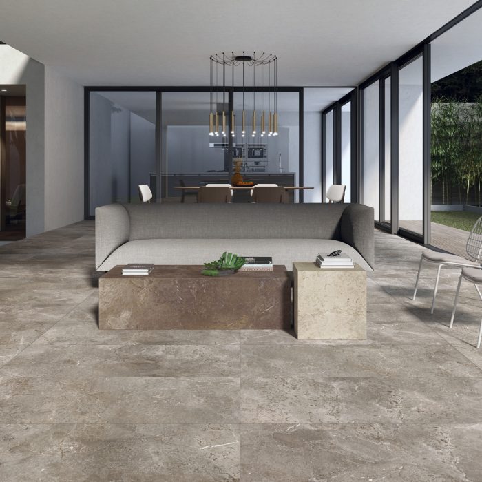 Palladium Grey - Natural is a grey Italian porcelain tile.