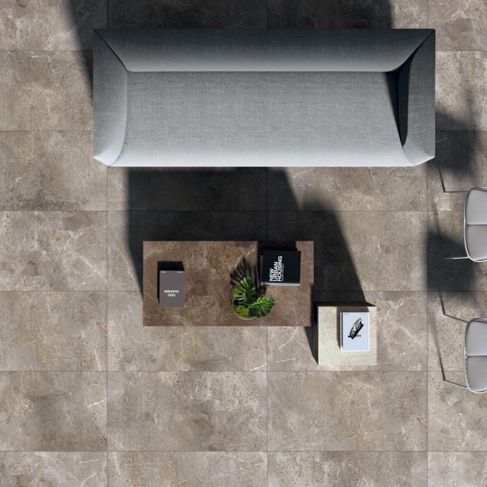 Palladium Grey - Natural is a grey Italian porcelain tile.