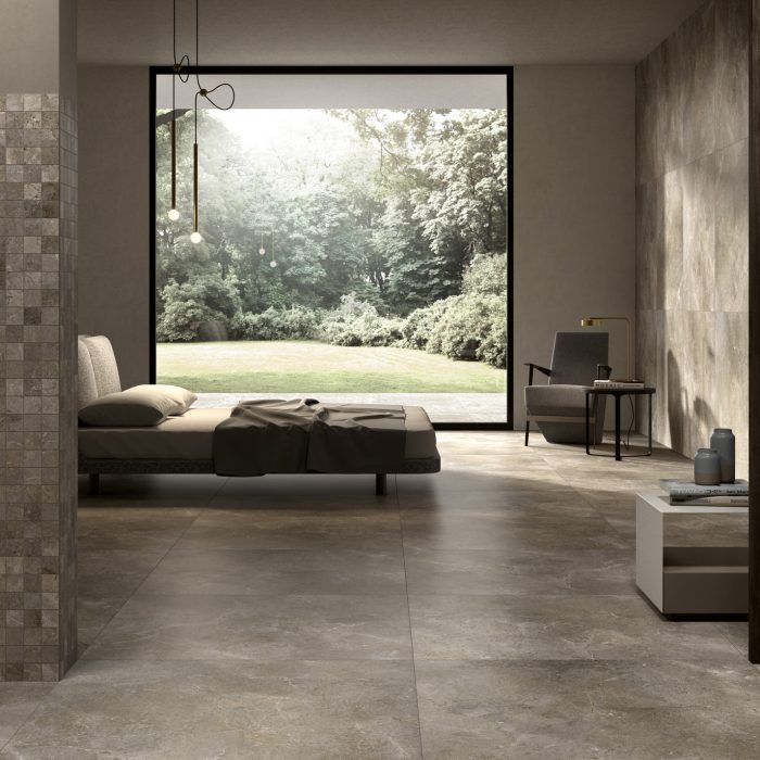 Palladium Grey - Natural is a grey Italian porcelain tile.