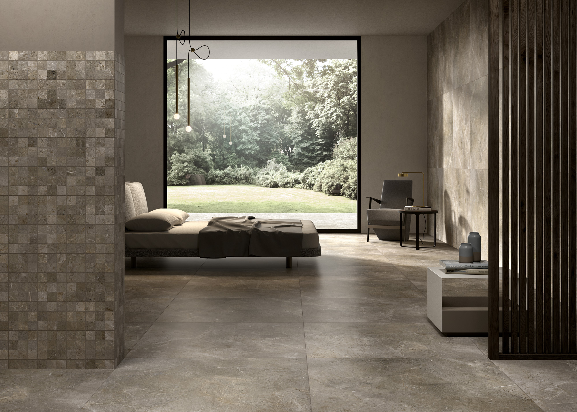 Palladium Grey - Natural is a grey Italian porcelain tile.