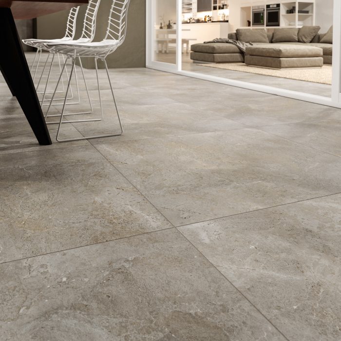 Palladium Grey - Grip is a grey Italian porcelain tile.