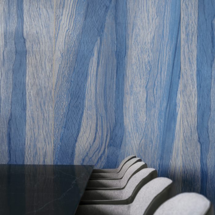 Azul Macaubas - Honed is a coloured Italian porcelain tile.
