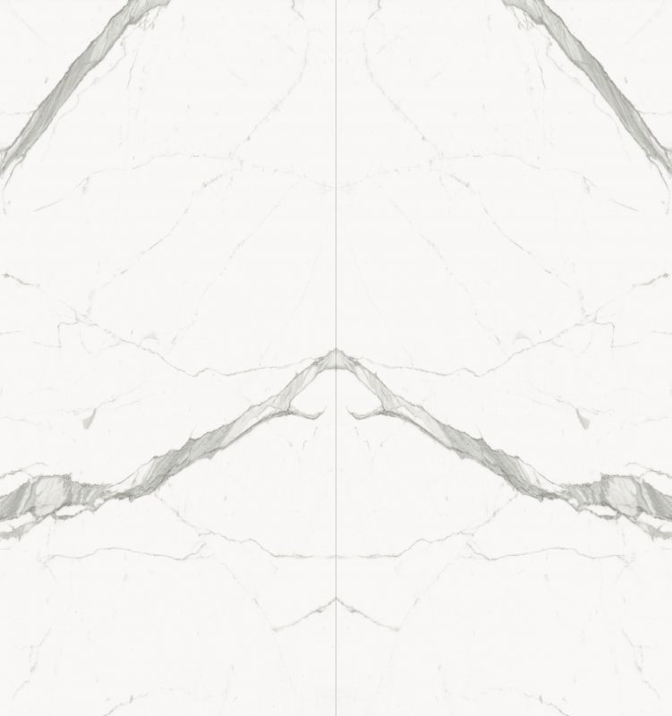 Bookmatch Slabs - Installation - Porcelain Tiles