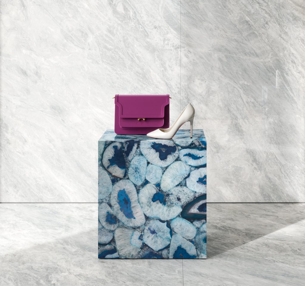 Introducing Gem Stone. A new marble-effect porcelain tile from Italy.