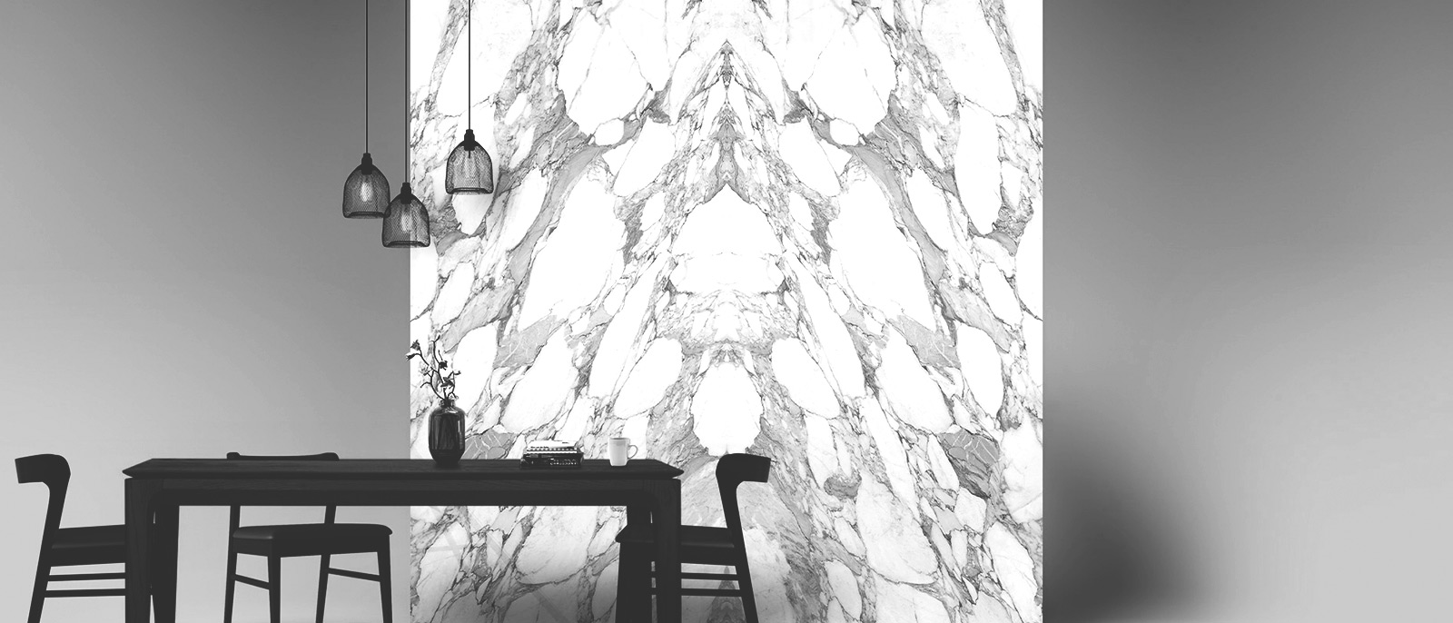 Bookmatch Slabs – Installation – Porcelain Tiles