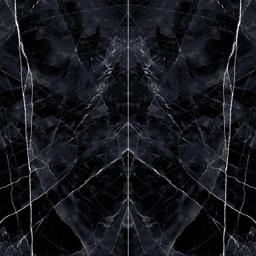 Black Calacatta Bookmatched - Polished is a black Italian porcelain tile.