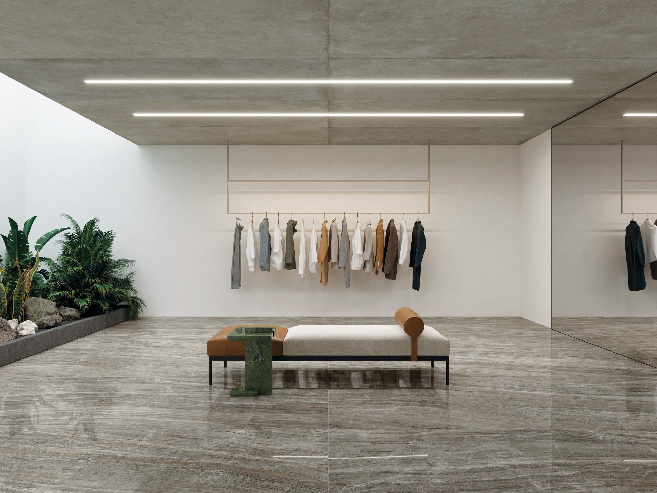Introducing Royal Stone. A new marble-effect porcelain tile from Italy.