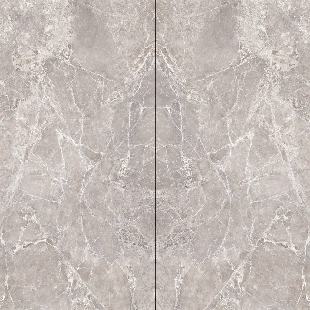 Moon Grey Bookmatched – Polished marble-effect standard format ...