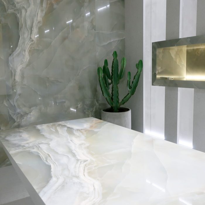 Persian Green - Polished porcelain tile from our Depth 6mm, Extra Large ...