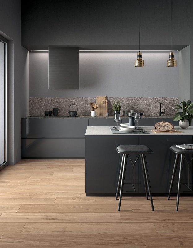 Introducing Parquet. A new wood-effect porcelain tile from Italy.