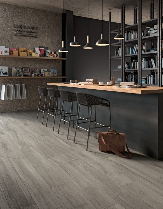Introducing Parquet. A new wood-effect porcelain tile from Italy.