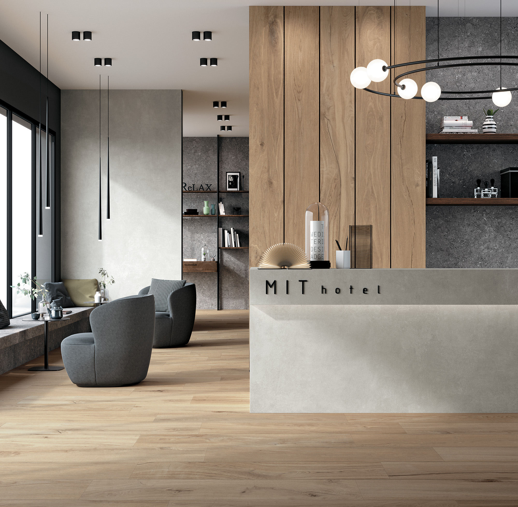 Introducing Parquet. A new wood-effect porcelain tile from Italy.