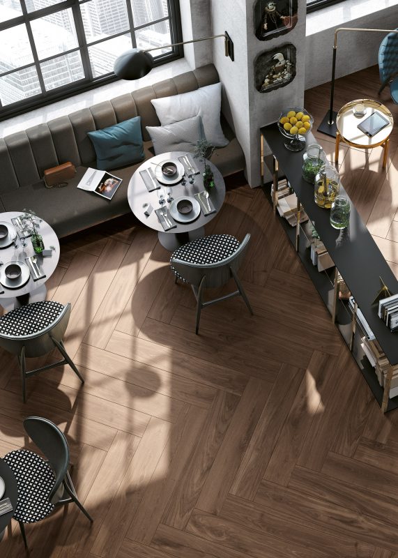 Introducing Parquet. A new wood-effect porcelain tile from Italy.