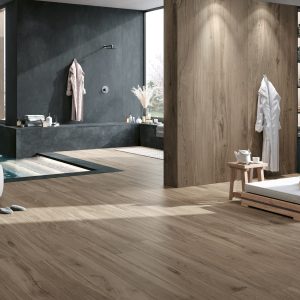 Introducing Woodstone. A new wood-effect porcelain tile from Italy.