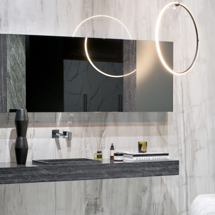 Montana Grey - Polished is a grey Italian porcelain tile.