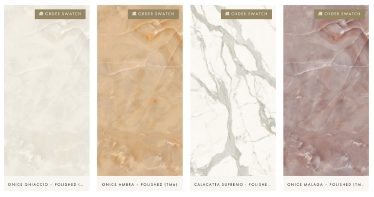 Colour Swatches – Porcelain Tiles