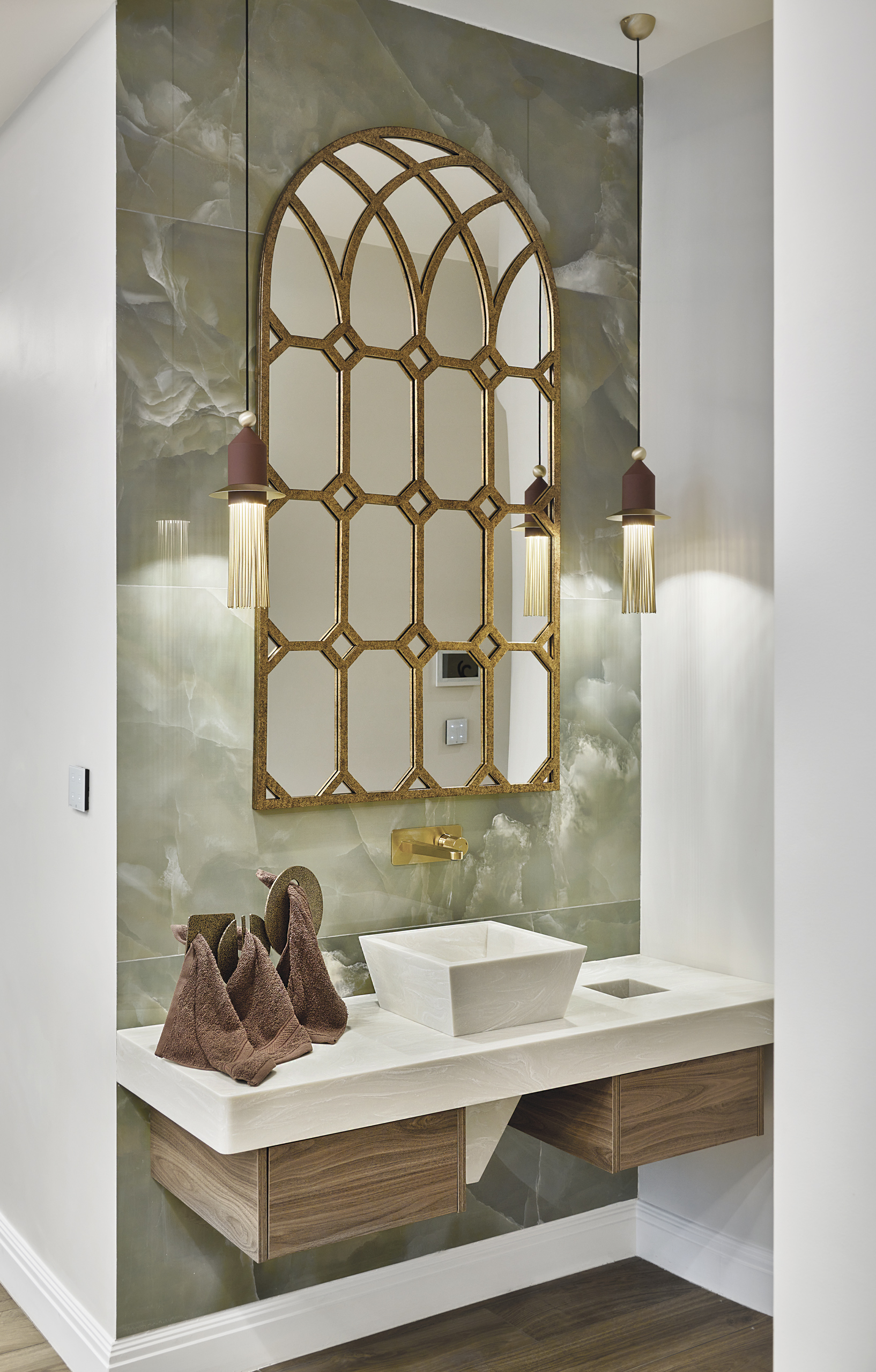 Persian Green - Polished is a coloured Italian porcelain tile.